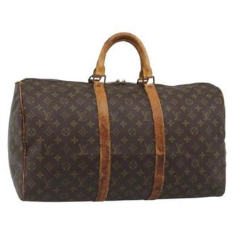 Louis Vuitton Pre-owned Keepall 50 Boston Bag - - Pre-owned - Damen - Braun - ONE SIZE
