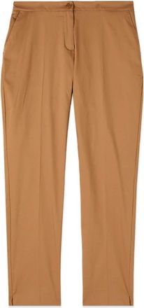 Oltre Femme, Pantalons, Beige, Taille: 40 FR Pantalon Chino en Coton