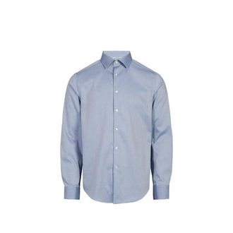 Calvin Klein Chemise ray&eacute; en coton m&eacute;lang&eacute;