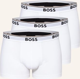 HUGO BOSS 3er-Pack Boxershorts Power weiss