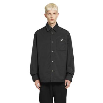 Valentino VGold Nylon Shirt Jacket