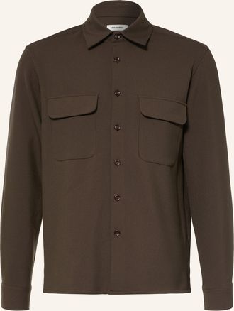 Sandro Sandro Jersey-Overshirt braun