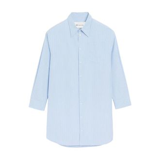 Ami Homme, Chemises, Bleu, Taille: M Ami de Coeur Wide Shirt Dress