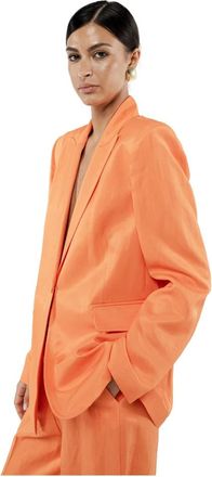 Actualee Femme, Vestes, Orange, Taille: 40 FR Gi1024 Jacket