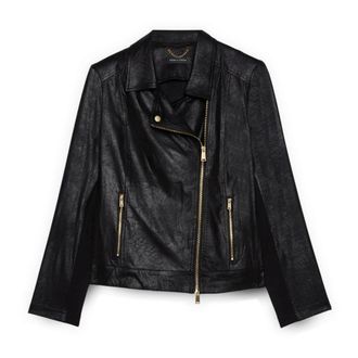 Fiorella Rubino Damen, Jacken, Schwarzk, 5XLGr&ouml;&szlig;e