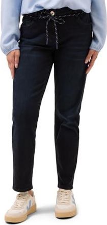 Cecil 3716839 Jean Coupe décontractée, Bleu foncé et Noir délavé, 33W / 28L Femmes