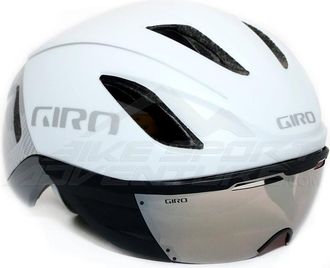 Giro Vanquish MIPS Fahrradhelm, Matte White/Silver, M