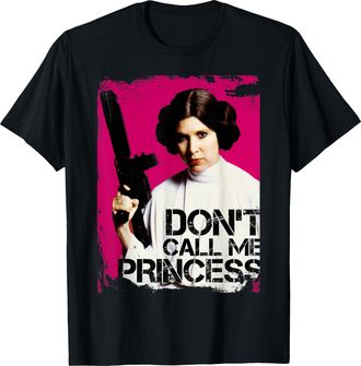 Star Wars Dont Call Me Princess Leia Graphic T-Shirt T-Shirt