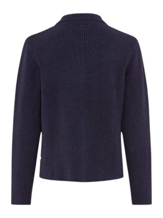 Brax Strickjacke blau,Casual,Baumwolle,Unifarben,Kent,Lang,Regular Fit