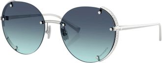 Tiffany & Co. Femme, Accessoires, Gris, Taille: 57 MM Tf3110Kb Lunettes de soleil