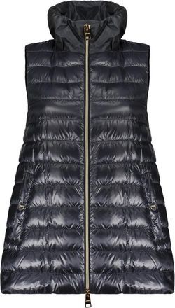 Herno Femme, Vestes, Bleu, Taille: 36 FR Gilet Rembourr&eacute;