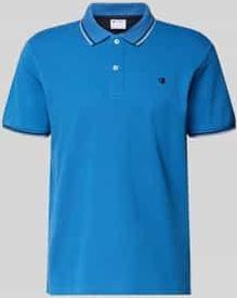 Champion Slim Fit Poloshirt mit Label-Stitching