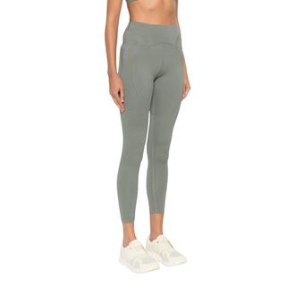 adidas by Stella McCartney Gr&uuml;ne Logo Leggings f&uuml;r Frauen - - Sport - Damen - Gr&uuml;n - L