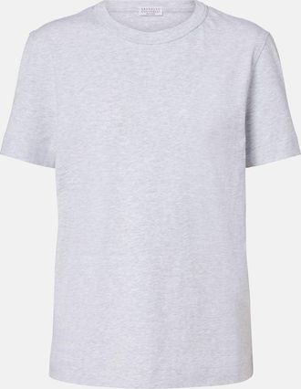 Brunello Cucinelli T-Shirt aus Baumwoll-Jersey