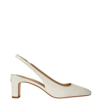 Ralph Lauren Femme, Chaussures, Blanc, Taille: 41 EU Klaire Escarpins Slingback