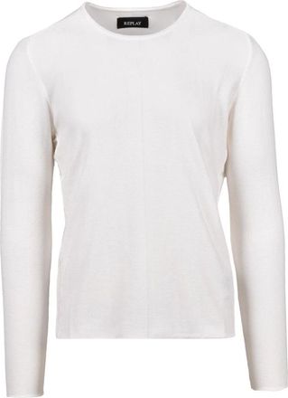 Replay Homme, Pulls, Blanc, Taille: XL Maglia