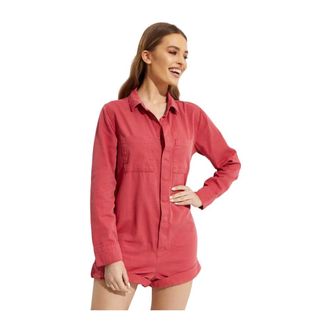 One Teaspoon Femme, Combinaisons et Ensembles, Rouge, Taille: 36 FR Combinaison Courte Rouge Proph&eacute;tie