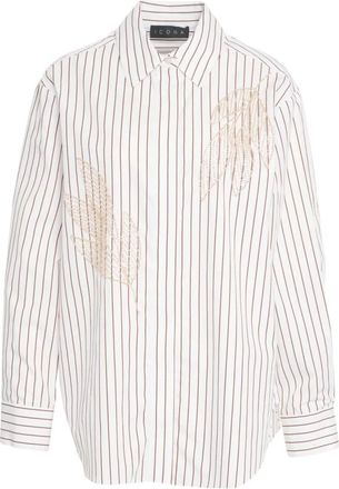 Kaos Kaos, Femme, Blouses et Chemises, Blanc, Taille: 42 FR Chemises