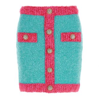 Balmain Femme, Jupes, Multicolore, Taille: 42 FR Leone Skirt