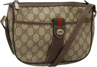 Gucci Pre-owned Cuir sacs-gucci - Femme - Pre-owned - Beige - Taille: ONE Size