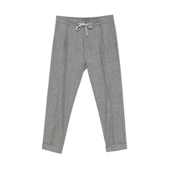 Eleventy Jogger Pants - - Trousers - Herren - Grau - W32