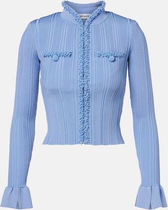 Self Portrait Cardigan &agrave; perles