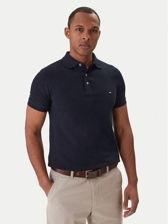 Tommy Hilfiger Poloshirt 1985 MW0MW17771 Dunkelblau Slim Fit