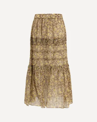 Isabel Marant Volomia long ruffled Skirt Female 36