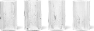 Ferm Living Verres Ripple - Set de 4 Ferm Living