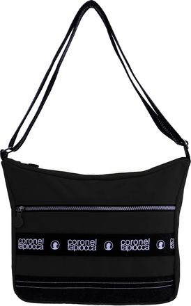Coronel Tapiocca Womens Bandolera Albertina Damen-Umhängetaschen, Schwarz