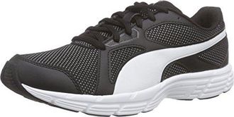 Puma Homme Axis v4 Mesh Baskets Basses, Black-White, 42.5 EU