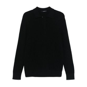 Tagliatore Round-Neck Strickwaren - - Knitwear - Herren - Schwarzk - XL