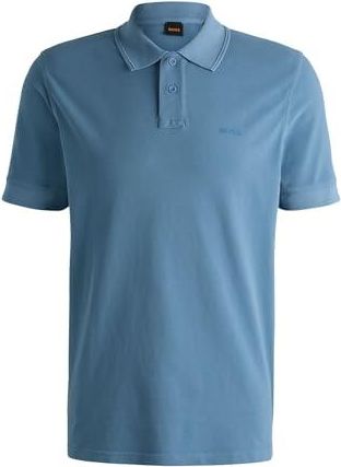 BOSS Hommes Prime Polo en piqué de Coton avec Logo imprimé