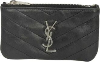 Saint Laurent Pre-owned Porte-cl&eacute;s - Femme - Pre-owned - Noir - Taille: ONE Size