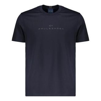 Paul & Shark T-Shirt mit kurzen &Auml;rmeln - - Tops - Herren - Blau - XL
