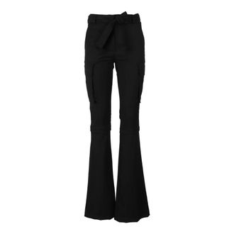 ADĀMO Andrea Adamo Multipocket Schlaghose - - Trousers - Damen - Schwarzk - S