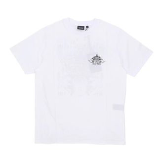 Dolly Noire Mooneer Tee - - Tops - Herren - Wei&szlig; - XL