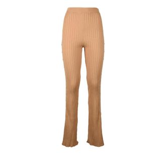 Elisabetta Franchi Elegante Viskose Polyester Hose - - Trousers - Damen - Braun - S