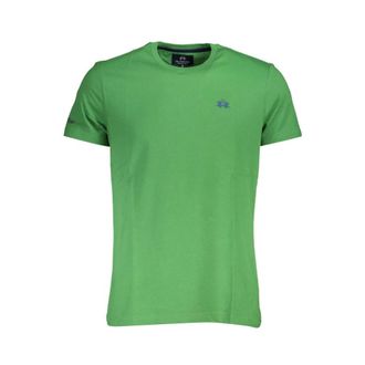 La Martina Gr&uuml;nes Baumwoll Herren T-Shirt - - Tops - Herren - Gr&uuml;n - XL