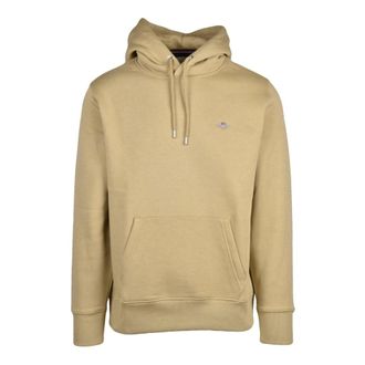 GANT Homme, Sweatshirts et sweats &agrave; capuche, Beige, Taille: L Sweat &agrave; capuche