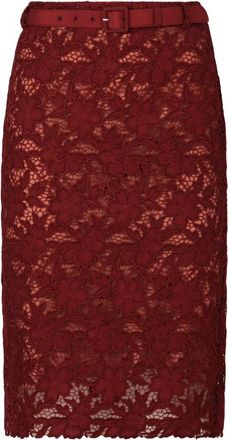 Self Portrait Femme, Jupes, Rouge, Taille: 36 FR Skirts