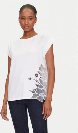 Guess T-Shirt 5GGI02 6298A Weiß Regular Fit