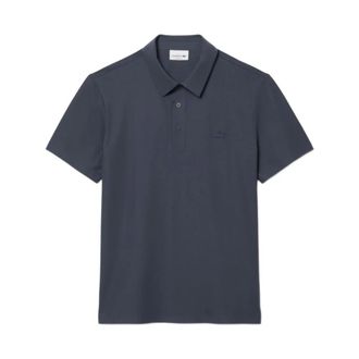 Lacoste Homme, Tops, Gris, Taille: XL Polo de ville coupe classique