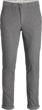 Jack & Jones Herren Chino Hose JPSTMARCO JJFURY - Slim Fit Braun Grau Beige, Gr&ouml;&szlig;e:33W / 36L, Farbvariante:Drizzle 12206198