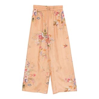 Zimmermann Patience Relaxed Pant - - Trousers - Damen - Orange - M