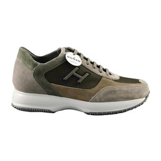 Hogan Homme, Chaussures, Vert, Taille: 39 EU Chaussures en Cuir &Eacute;l&eacute;gantes