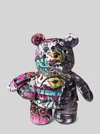 Sprayground Rucksack in Teddy-Optik Modell SPLIT CYBERSHARK
