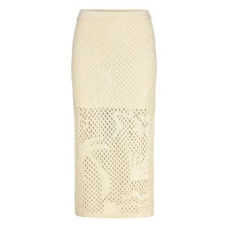 Zadig&Voltaire Femme, Jupes, Beige, Taille: 36 FR Soly Colin Skirt