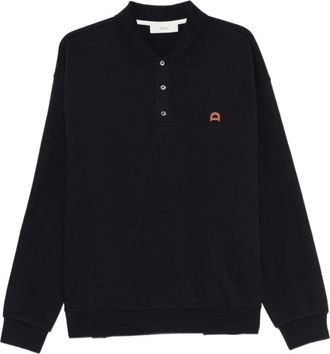 Dunst Homme, Tops, Bleu, Taille: M Polo Boutons Logo