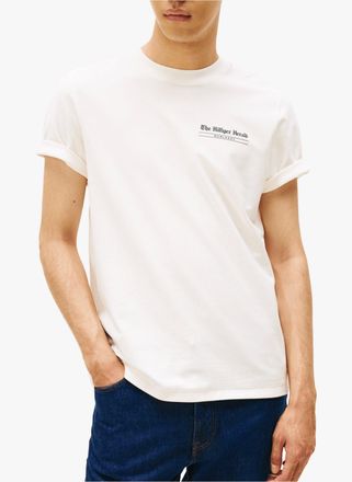 Tommy Hilfiger T-shirt en jersey &agrave; logo au dos